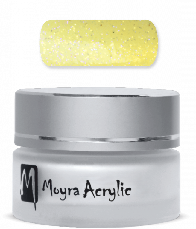 SPARKLING Farb Acryl Powder - Yellow Nr.113